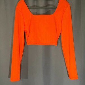 Primark | Tops | Primark Orange Crop Top | Poshmark